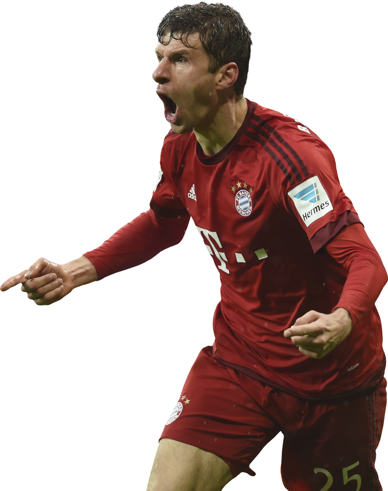 Thomas Muller football render - FootyRenders