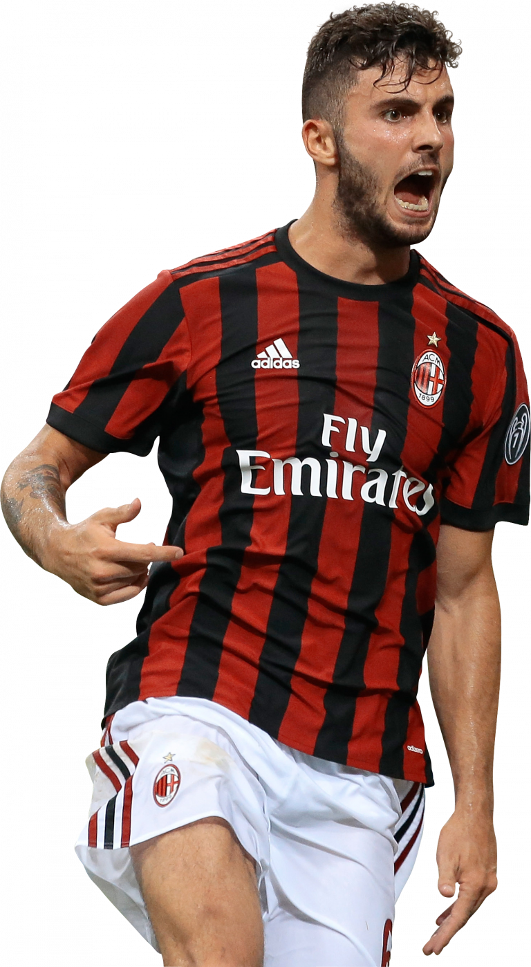 Patrick Cutrone football render - 40971 - FootyRenders