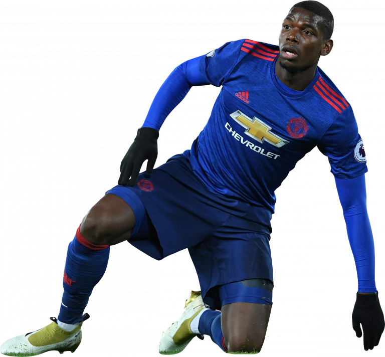 Paul Pogba Manchester United football render - FootyRenders