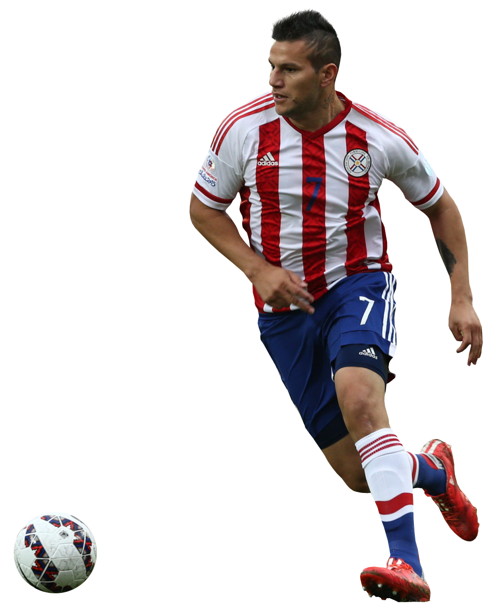 Raul Bobadilla football render - FootyRenders