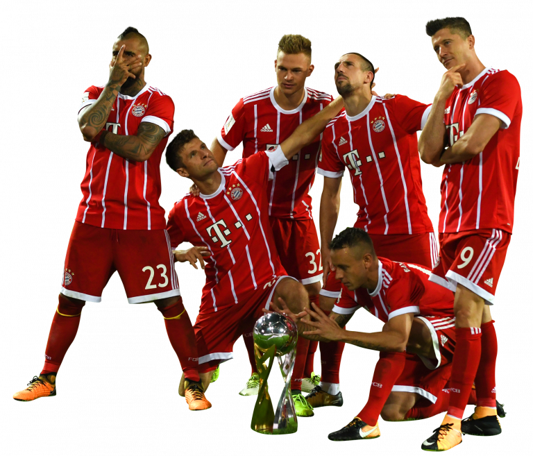 Robert Lewandowski, Thomas Müller, Arturo Vidal, Joshua Kimmich, Franck ...