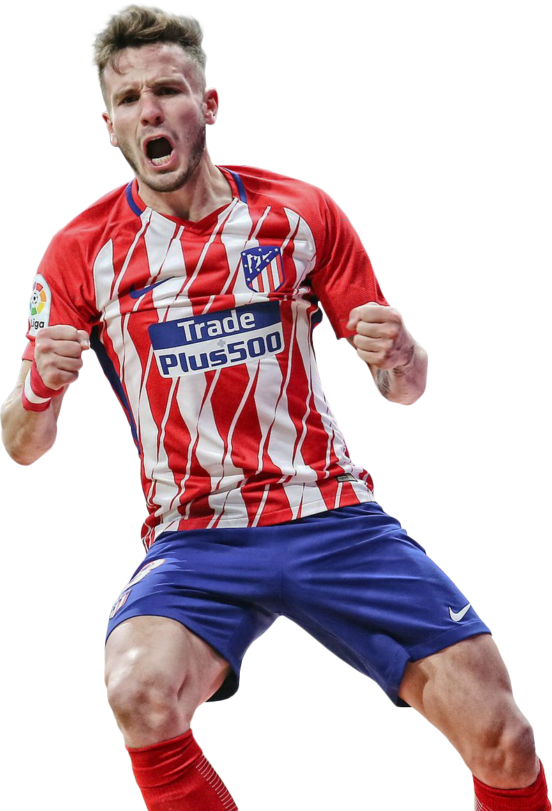 Saúl Ñíguez Atlético Madrid football render - FootyRenders Saúl Ñíguez Atlético Madrid football render - FootyRenders