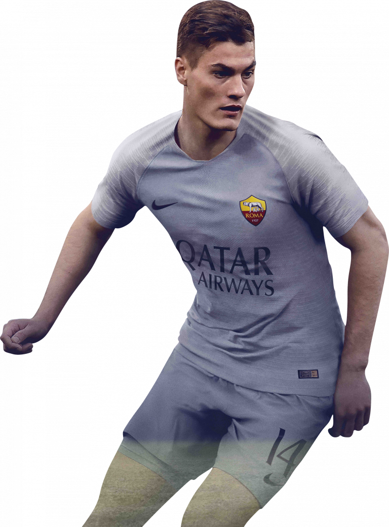 Patrik Schick AS Roma football render - FootyRenders