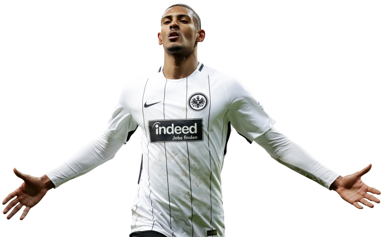 Sébastien Haller Eintracht Frankfurt football render - FootyRenders