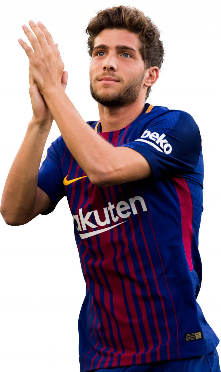 Sergi Roberto Barcelona football render - FootyRenders