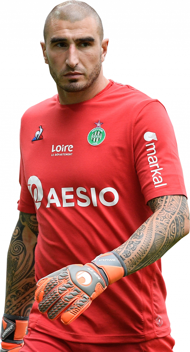 Stéphane Ruffier Saint-Étienne football render - FootyRenders
