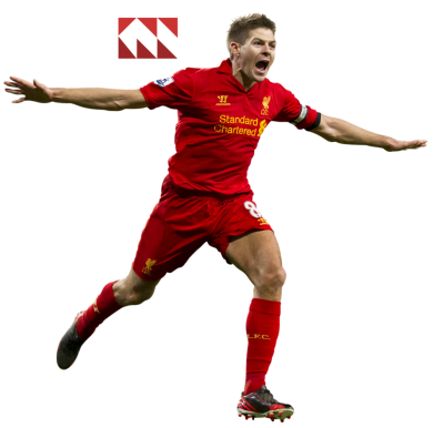 Steven Gerrard football render - 147 - FootyRenders