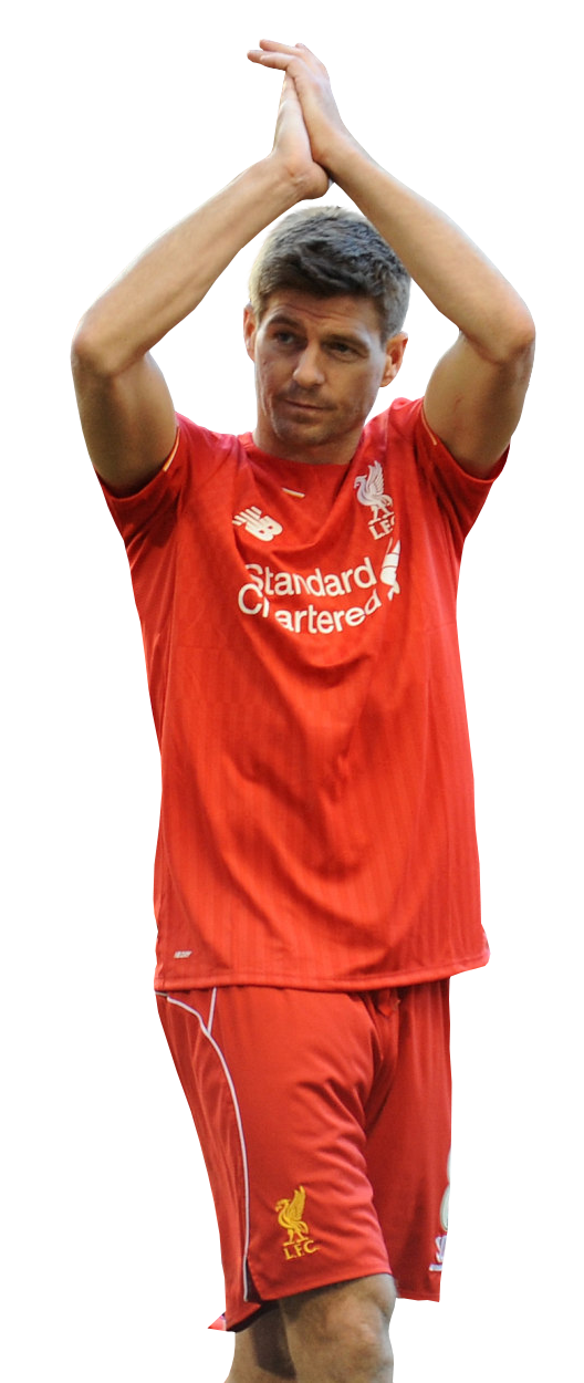 Steven Gerrard football render - FootyRenders