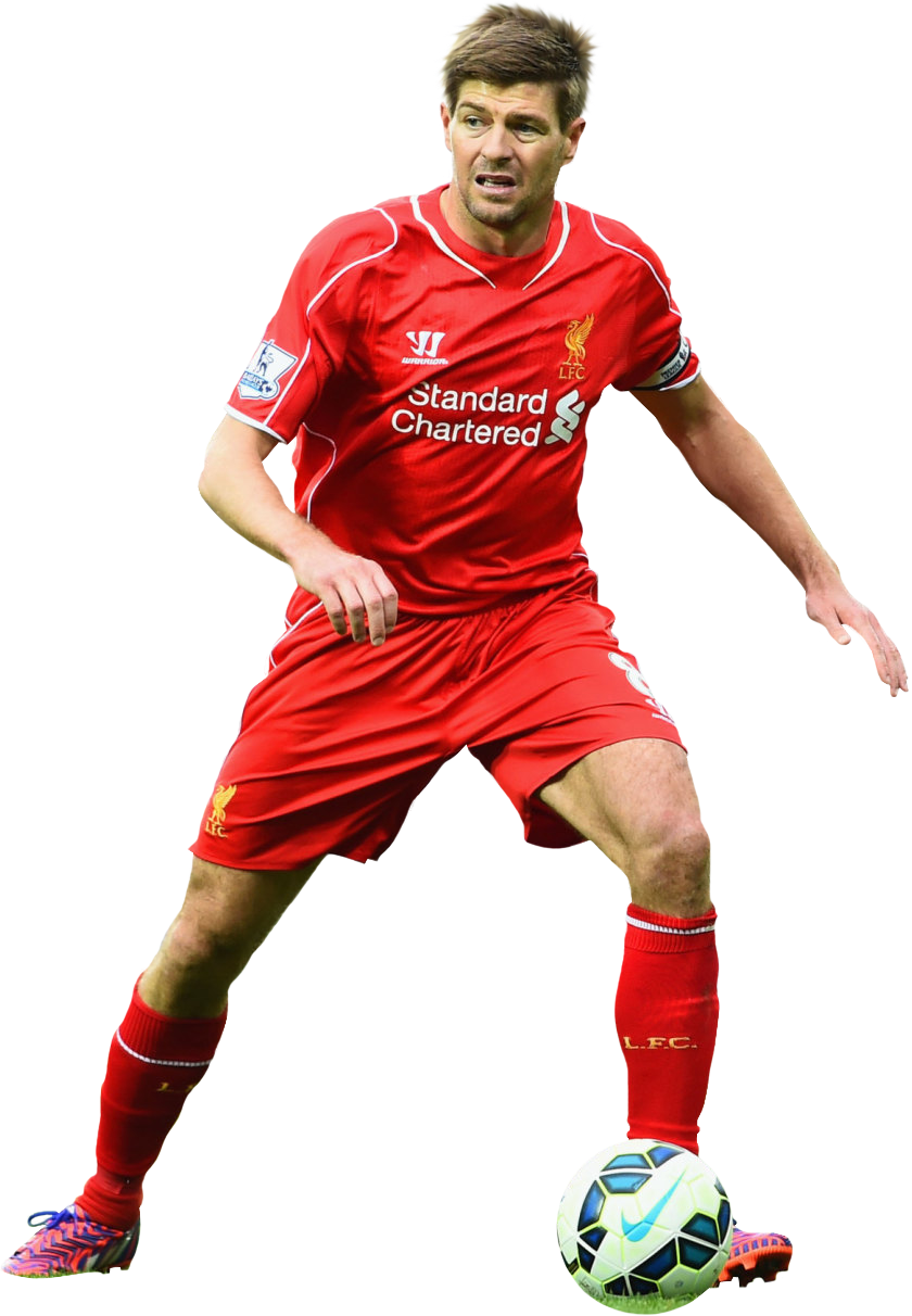 Steven Gerrard football render - FootyRenders Steven Gerrard football render - FootyRenders