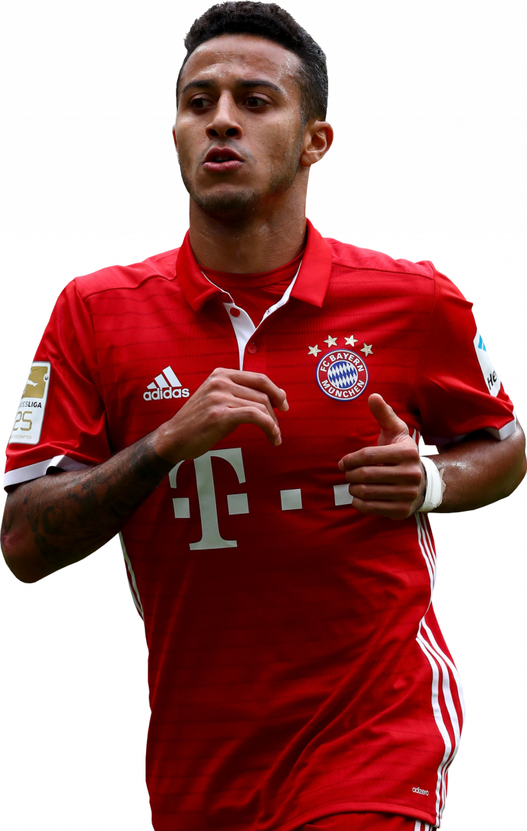 Thiago Alcantara Bayern Munich football render - FootyRenders