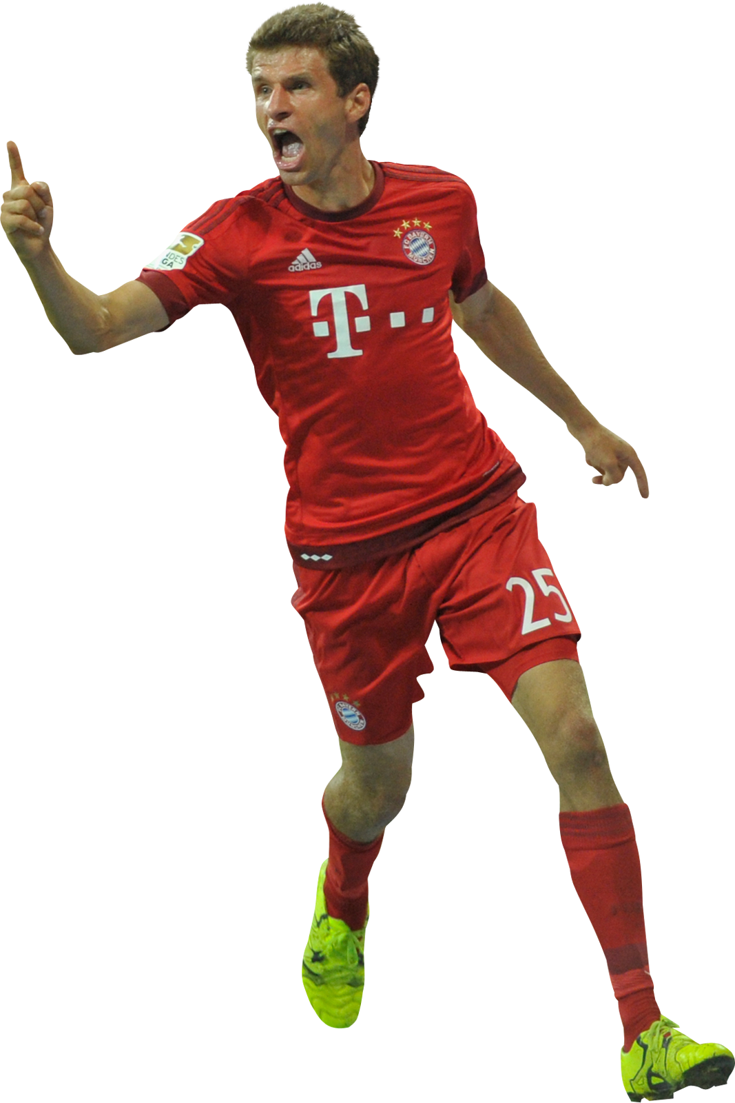 Thomas Muller football render - FootyRenders