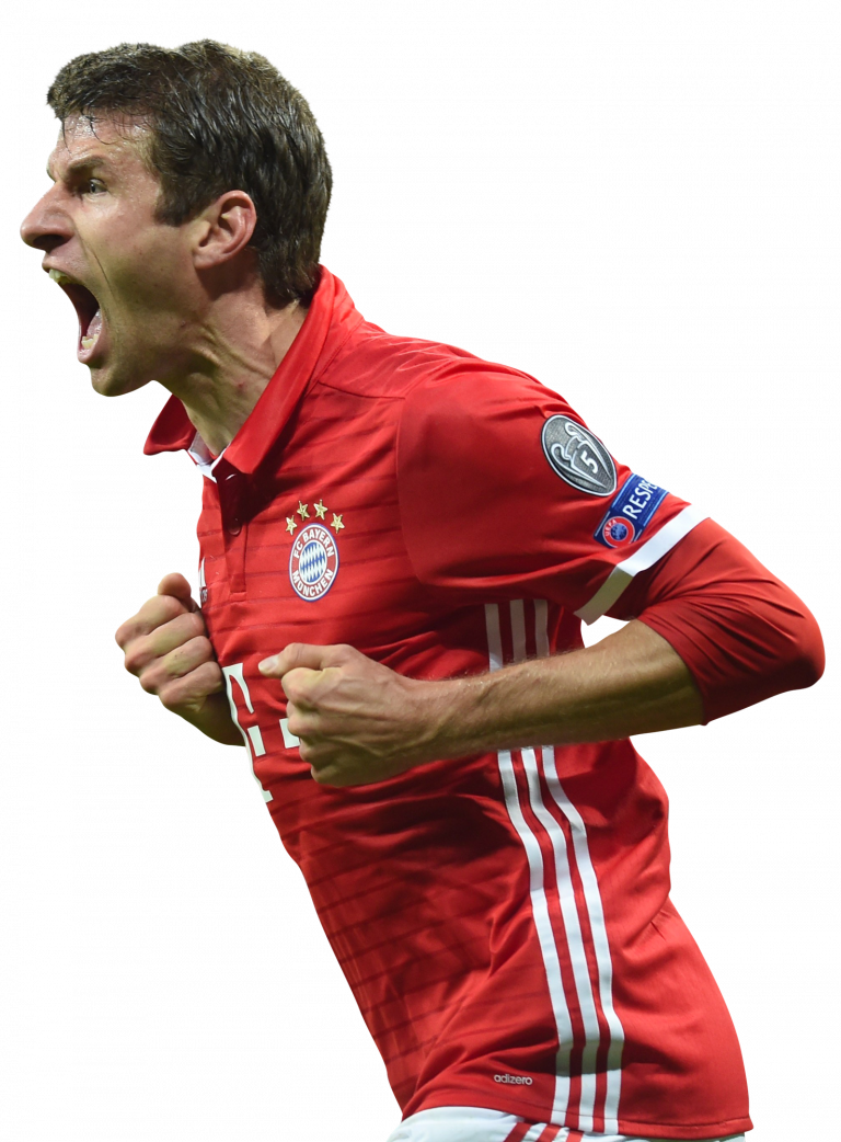 Thomas Muller Bayern Munich football render - FootyRenders