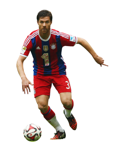 Xabi Alonso football render - 8258 - FootyRenders