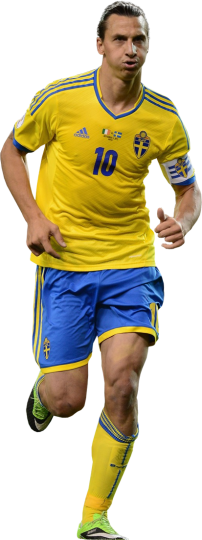 Zlatan Ibrahimovic football render - 1971 - FootyRenders