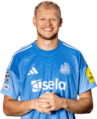 Aaron Ramsdale Newcastle United football render - FootyRenders