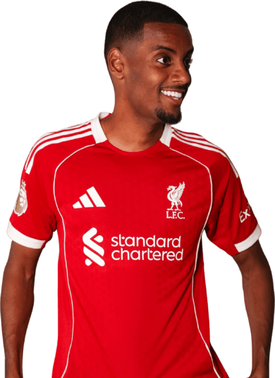 Alexander Isak Liverpool football render - FootyRenders