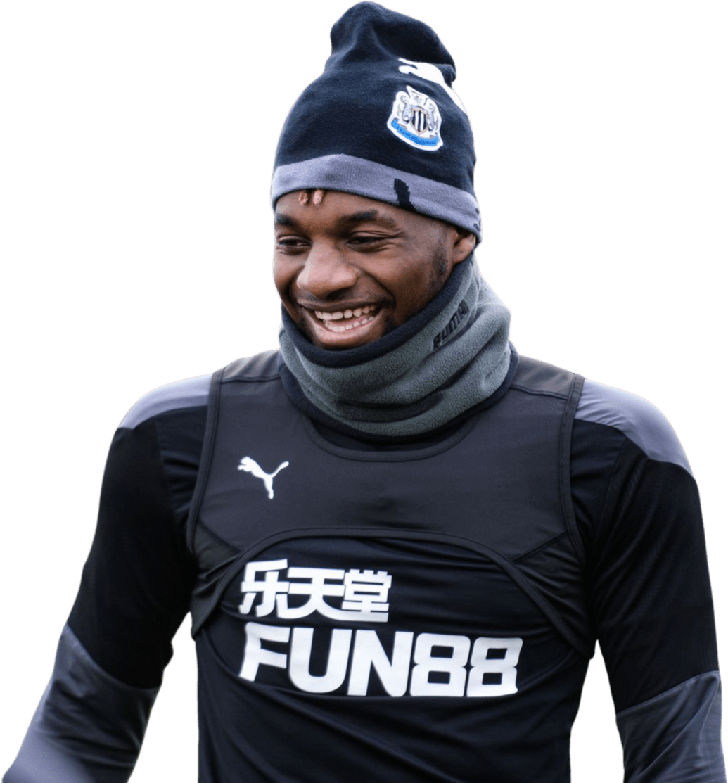Allan Saint-Maximin Newcastle United football render - FootyRenders