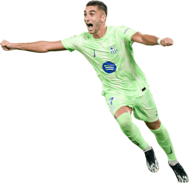 Ferran Torres Barcelona football render - FootyRenders