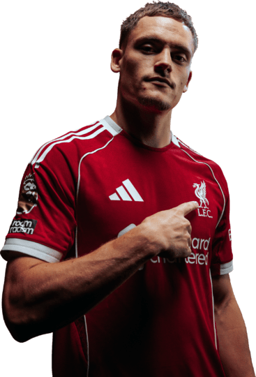 Florian Wirtz Liverpool football render - FootyRenders