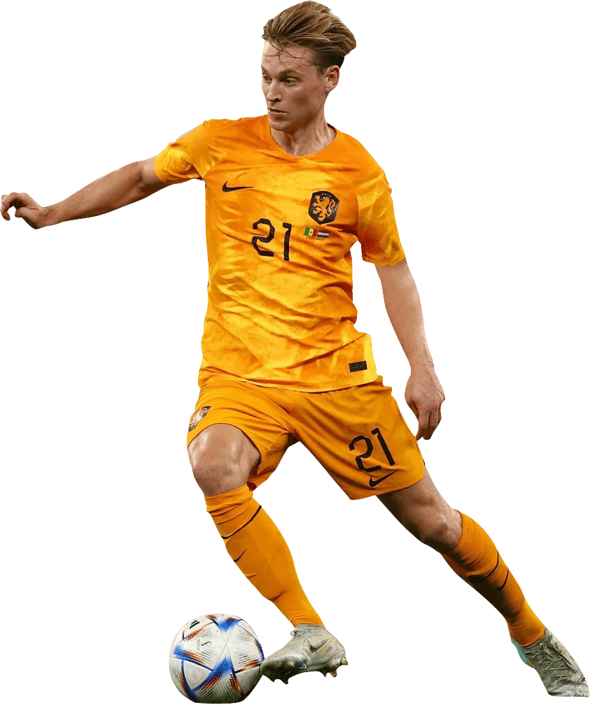 Frenkie de Jong Holland football render - FootyRenders Frenkie de Jong Holland football render - FootyRenders