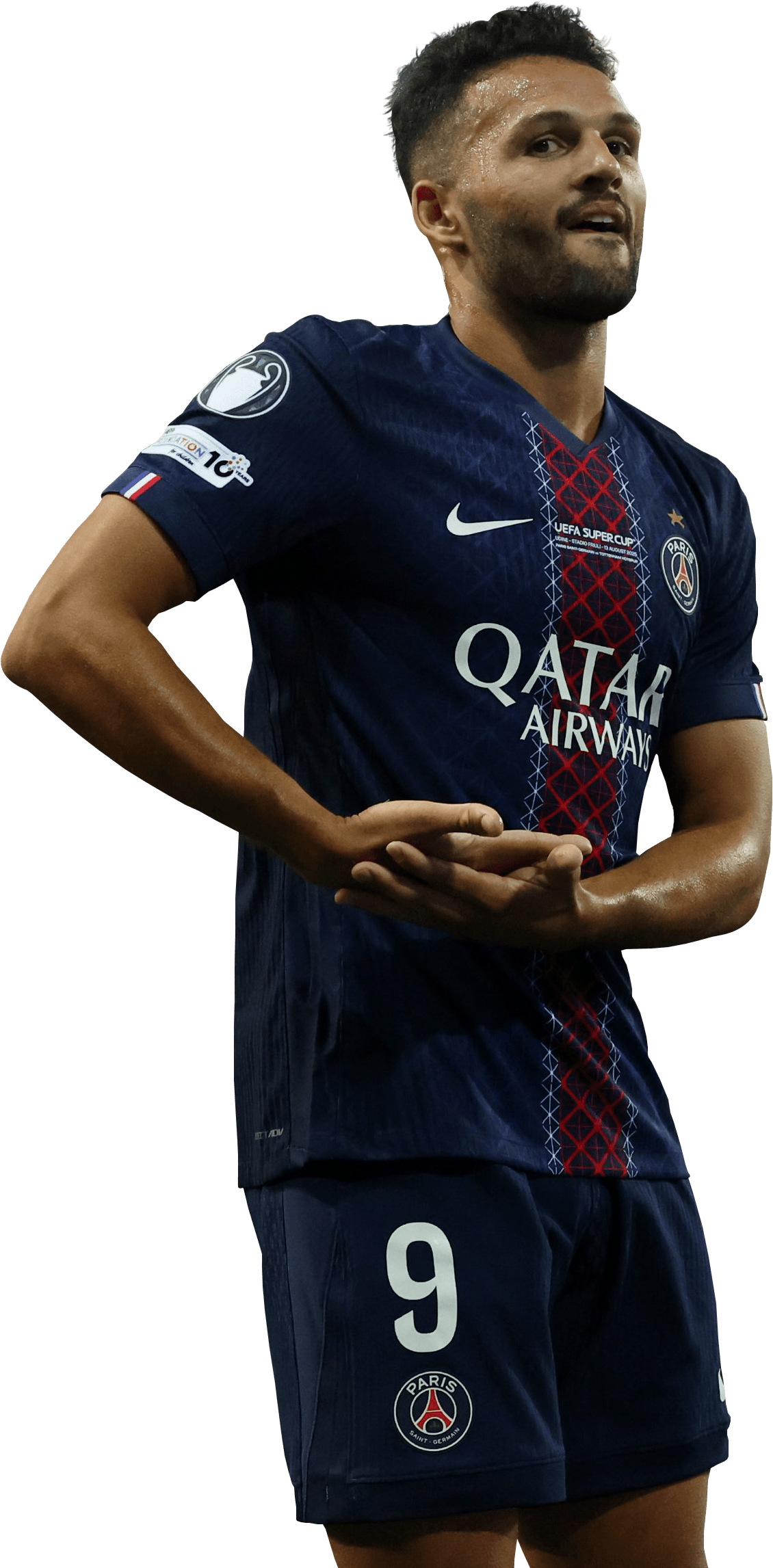 Gonçalo Ramos Paris Saint-Germain football render - FootyRenders