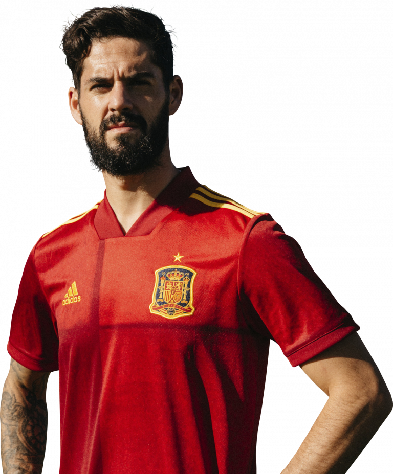 Isco Spain football render - FootyRenders