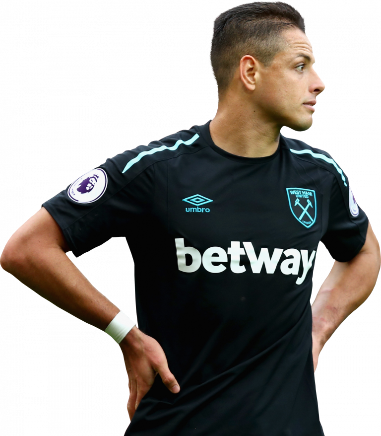 Javier "Chicharito" Hernandez West Ham football render - FootyRenders