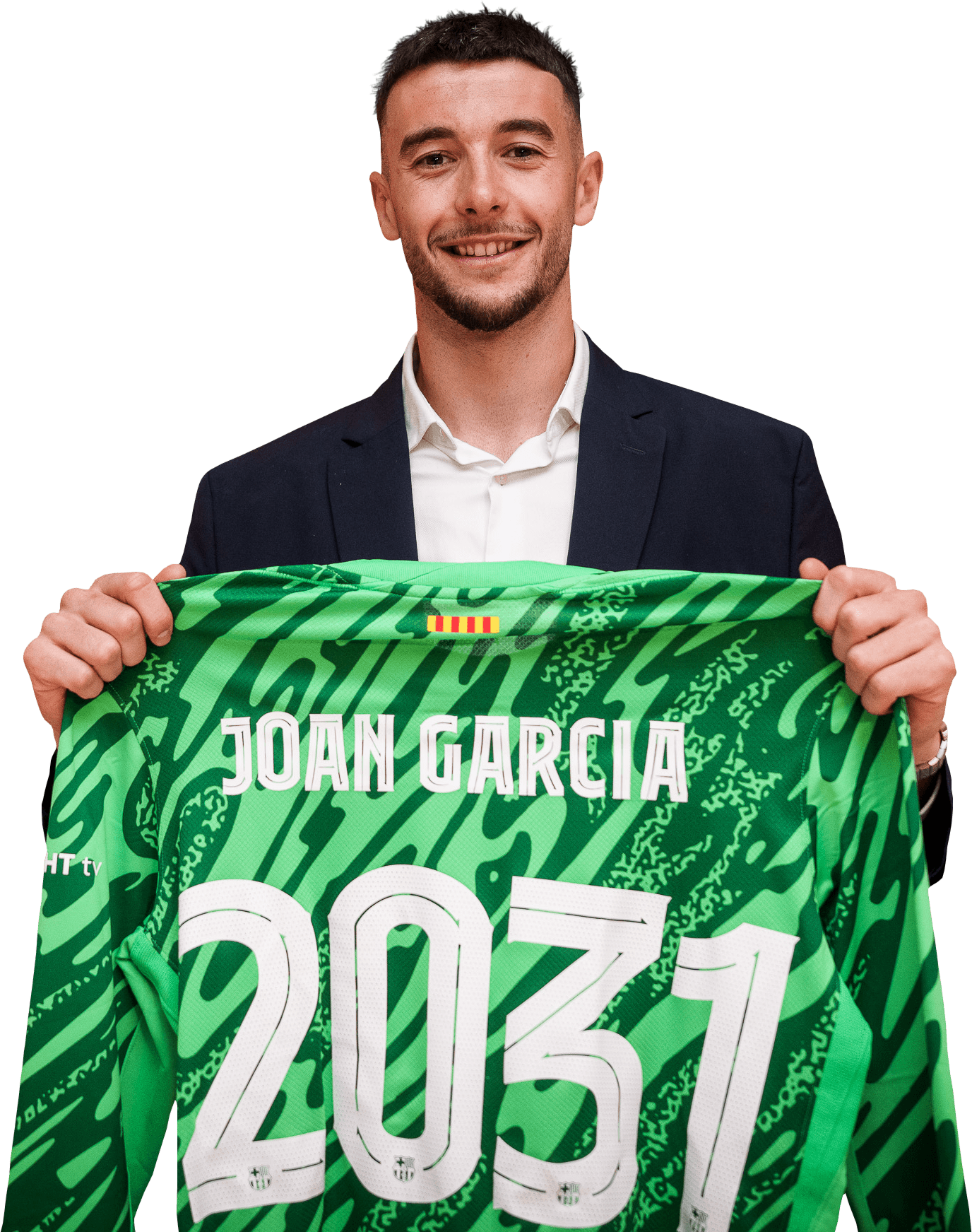 Joan García Barcelona football render - FootyRenders