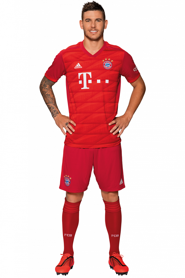 Lucas Hernández Bayern Munich football render - FootyRenders