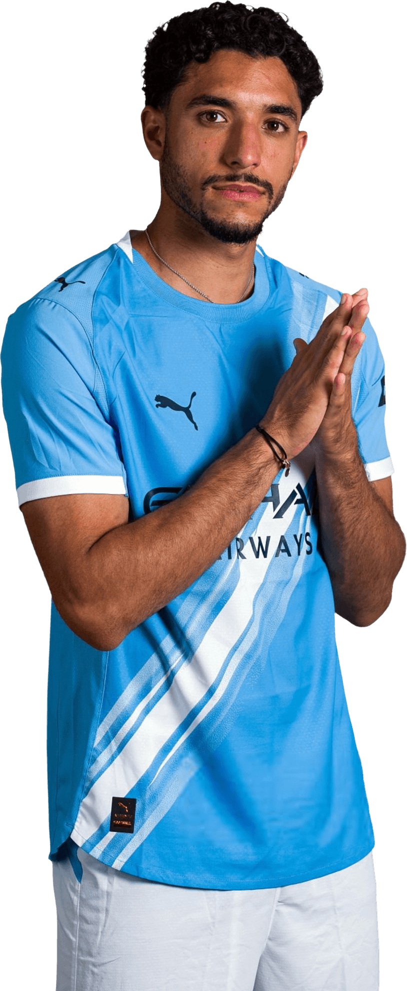 Omar Marmoush Manchester City football render - FootyRenders