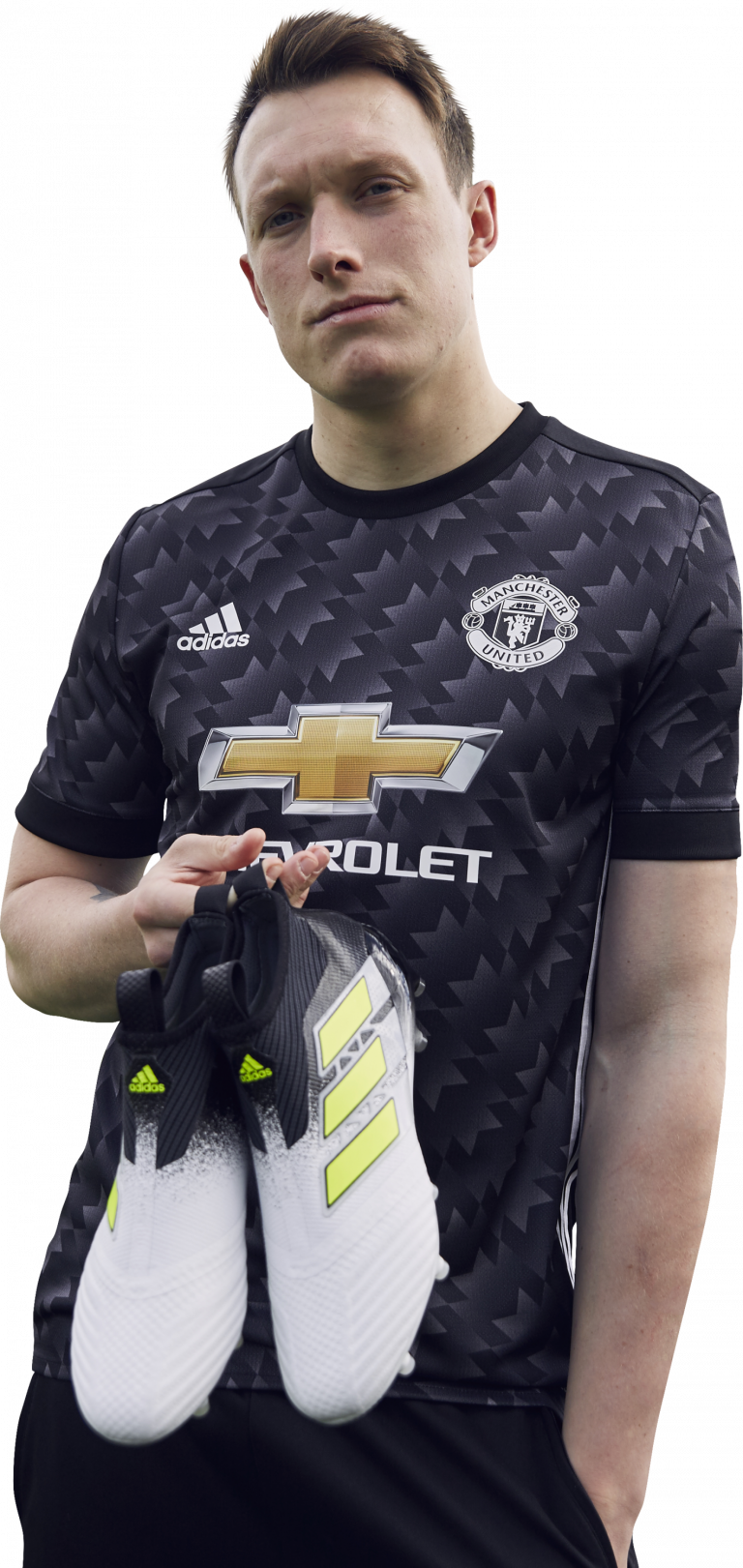 Phil Jones Manchester United football render - FootyRenders