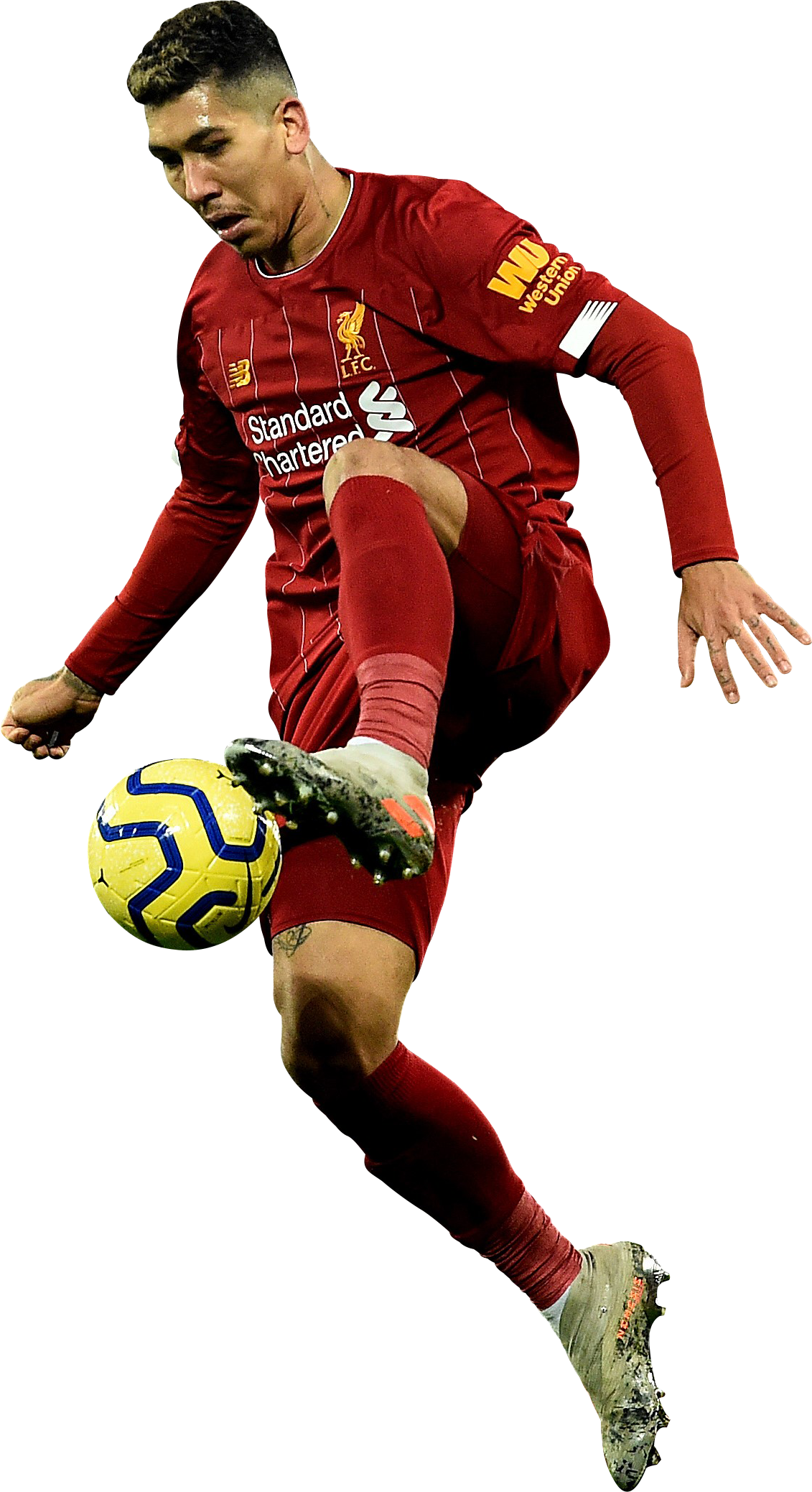 Roberto Firmino Liverpool football render - FootyRenders