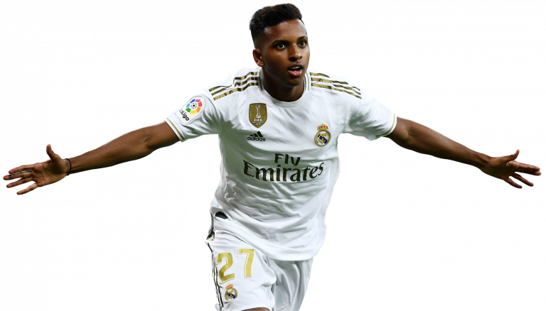 Rodrygo Goes Real Madrid football render - FootyRenders