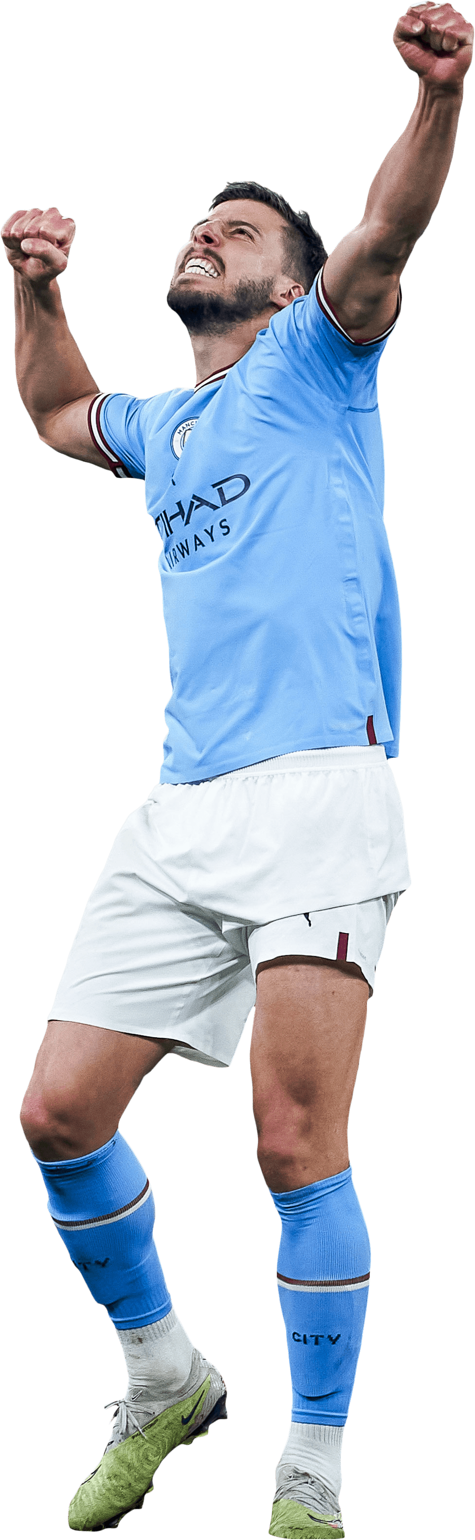 Rúben Dias Manchester City football render - FootyRenders