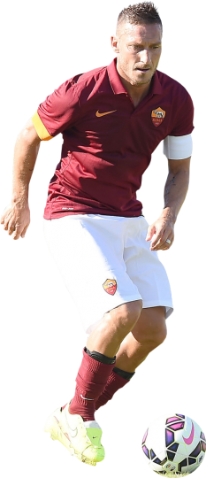 Francesco Totti football render - FootyRenders